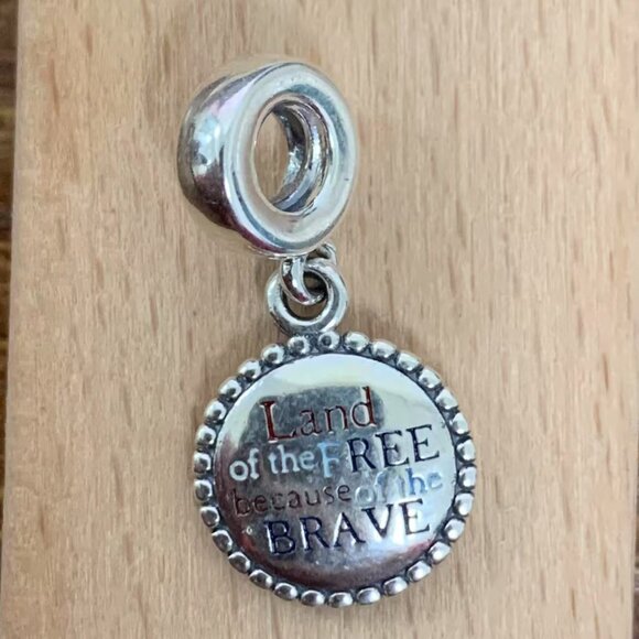 Pandora | Jewelry | Pandora Land Of The Because Of The Brave Dangle ...